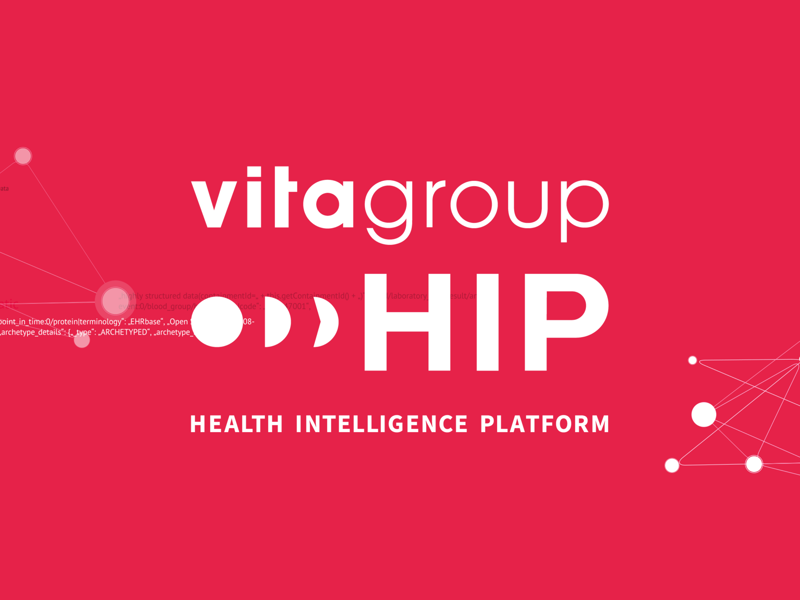 HIP | Health data digitised in a usable way - vitagroup HIP
